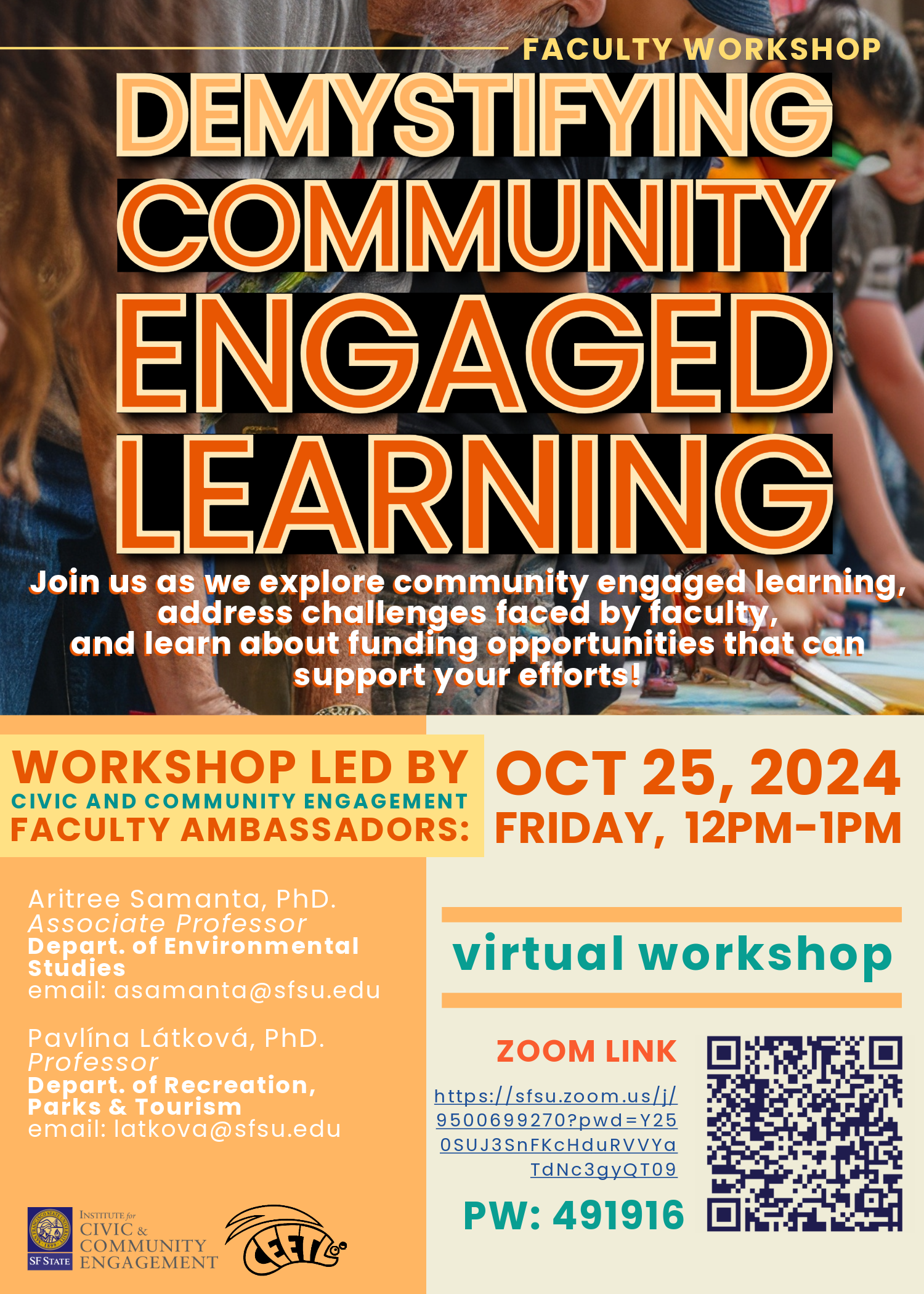 Faculty Workshops | Institute for Civic and Community Engagement (ICCE)